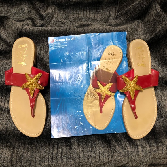 Miss Trish of Capri | Shoes | Miss Trish Of Capri Starfish Thong ...